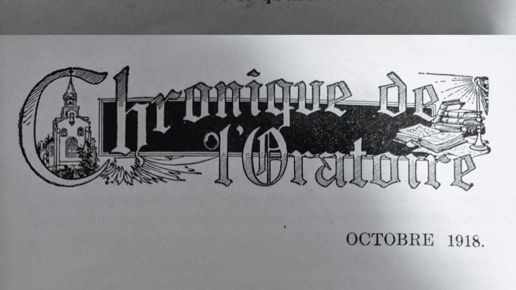 The Spanish Flu | Oratoire Saint-Joseph